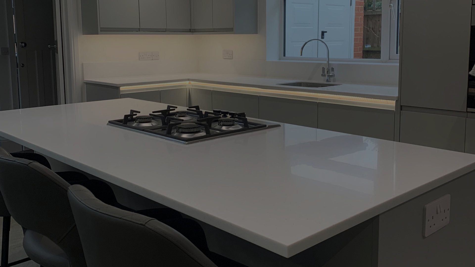 New worktops: From Template to installation